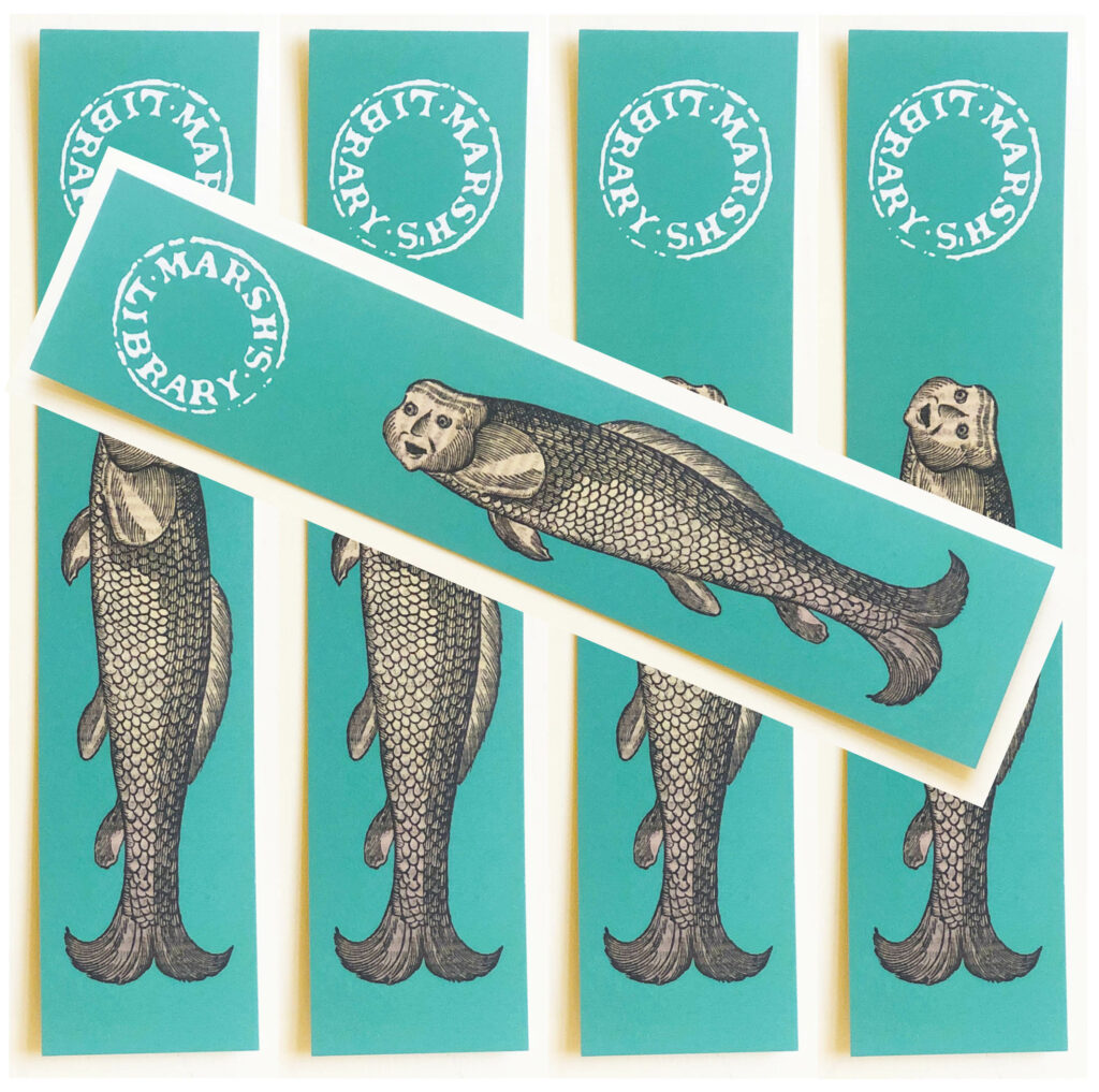Marsh's Library Fish Bookmark - Marsh's Library