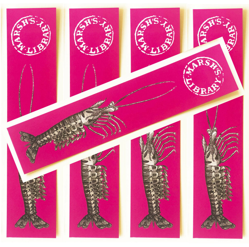 Marsh's Library Shrimp Bookmark - Marsh's Library